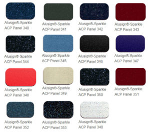 Alusign-Aluminum composite Panel Color Chart- Aluminum Composite Panel ...